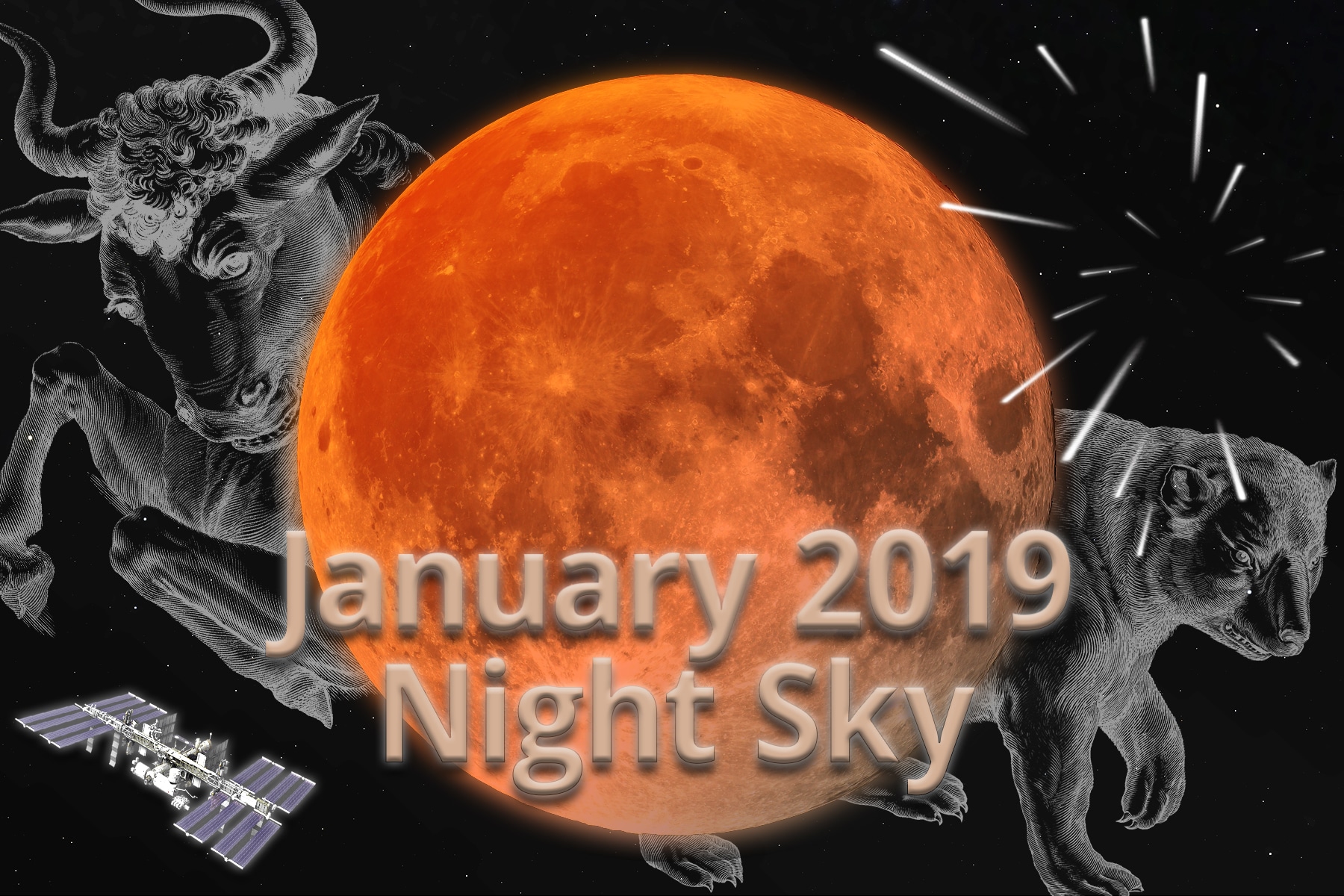 January 2019 Night Sky Guide - What's Up In January - meteorwatch.org